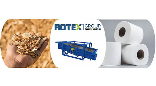 Sustainable Wood Screening for Pulp and Paper Production